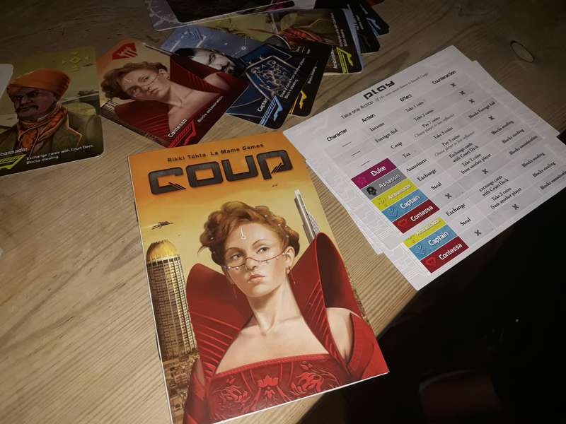 Coup | Board Game Bible